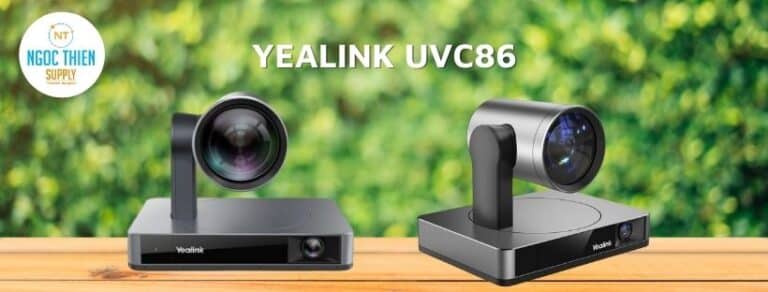 Review camera kép 4K Yealink UVC86 - Camera Yealink UVC86