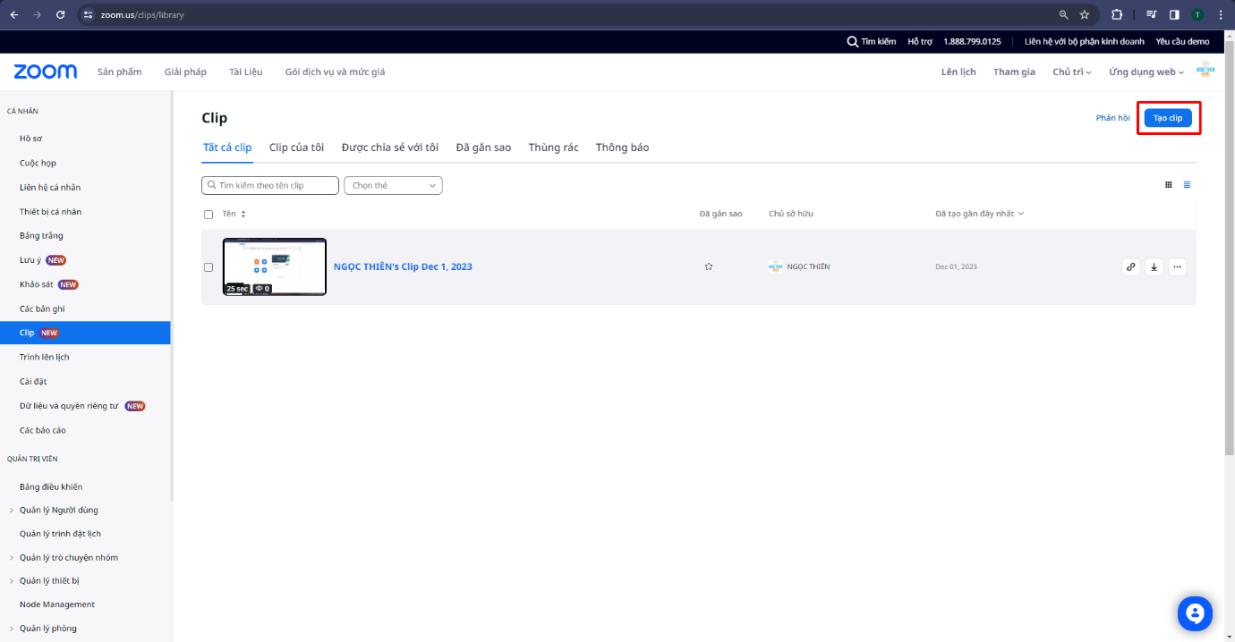 Hướng dẫn sử dụng Zoom Clips chi tiết - zoom clips