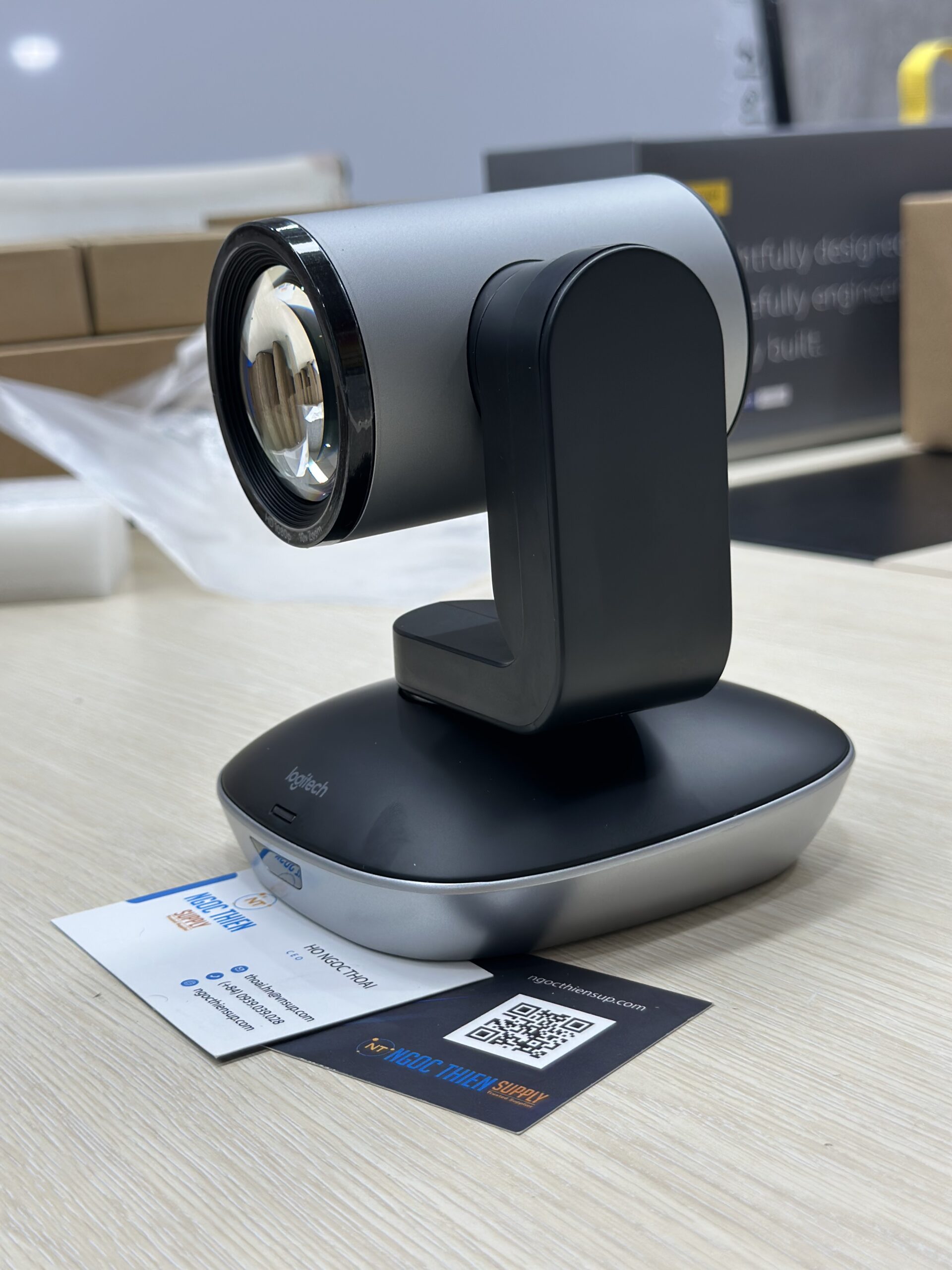 Logitech Webcam PTZ Pro 2 | Webcam Full HD cho phòng họp