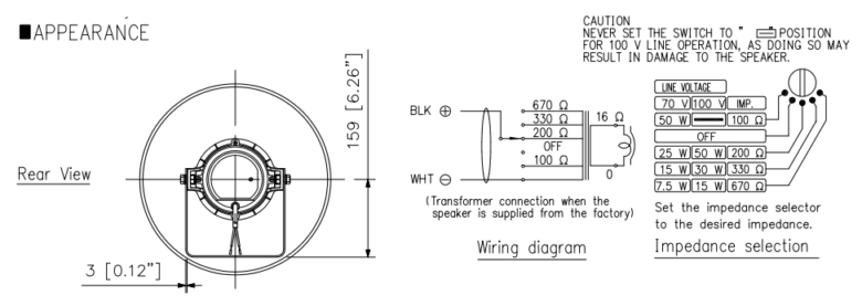 Toa TC-651M - Loa nén phản xạ | Chính hãng, giá tốt