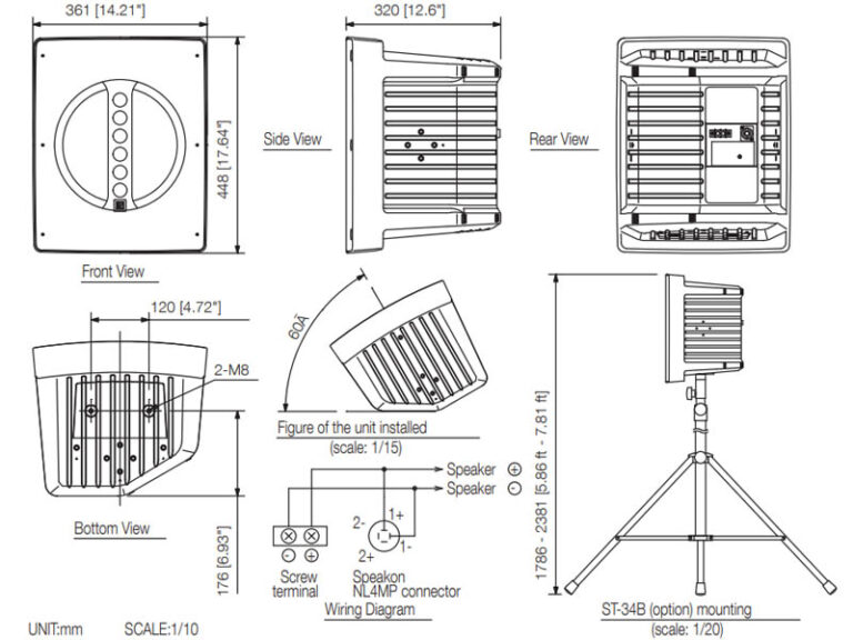 HS-1200BT - Hệ thống loa đồng trục | Chính hãng, giá tốt