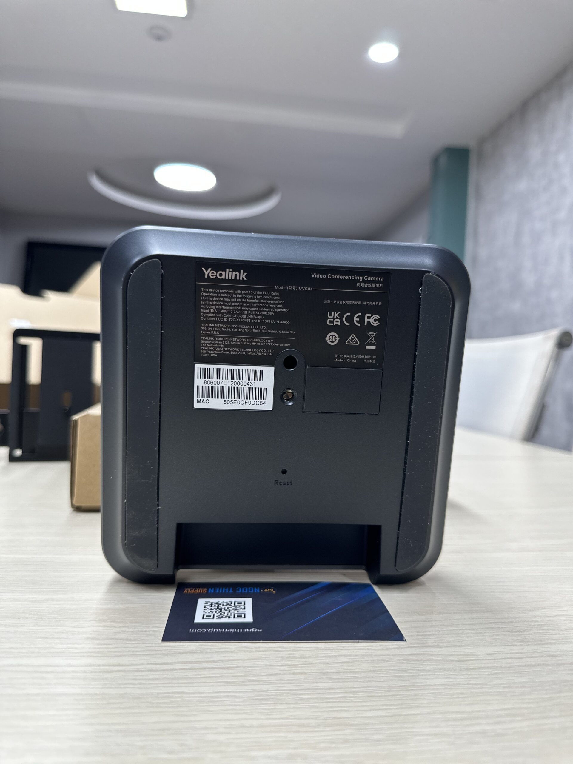 Yealink UVC84 USB PTZ - Camera hội nghị | Chính hãng, giá tốt