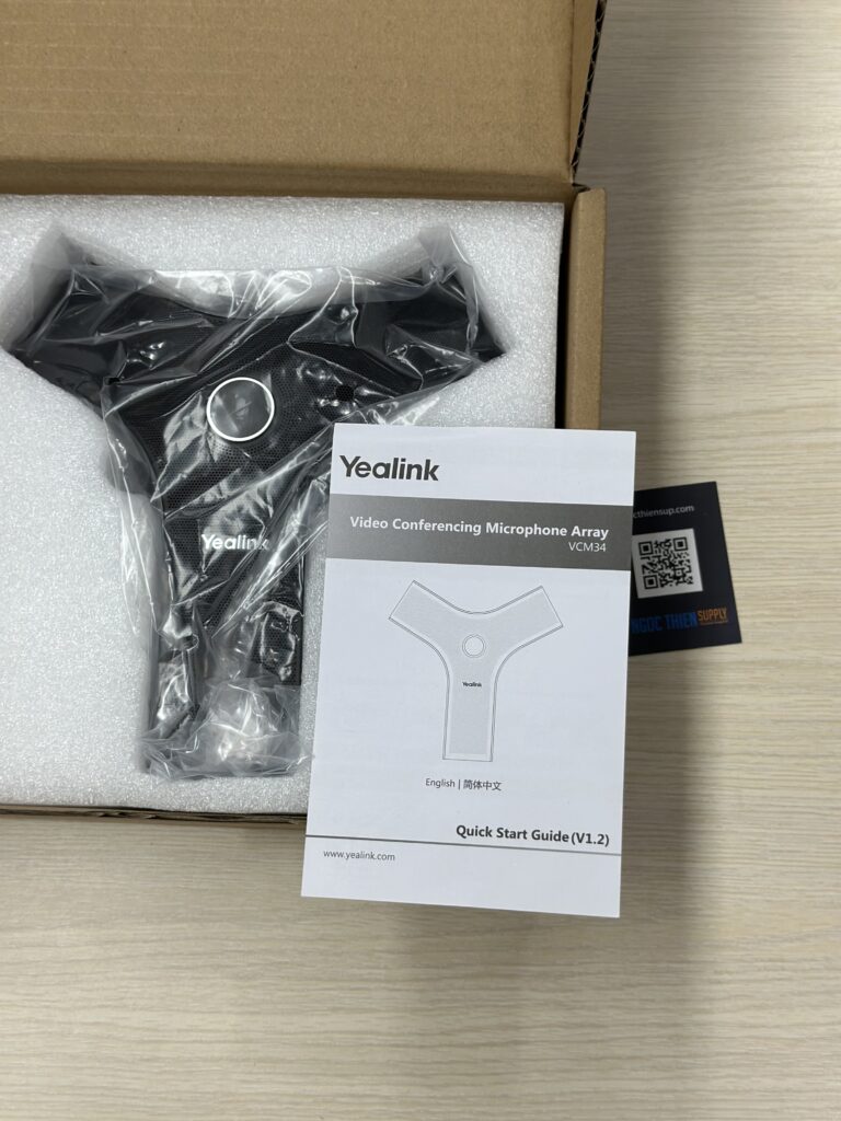 Yealink VCM34 array microphone | Chính hãng, giá tốt
