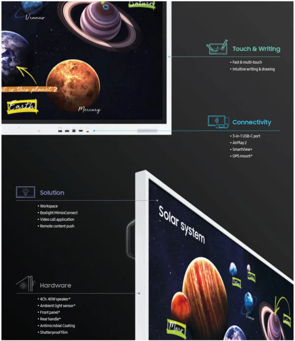 Samsung Flip Pro 65 inch - Màn hình tương tác