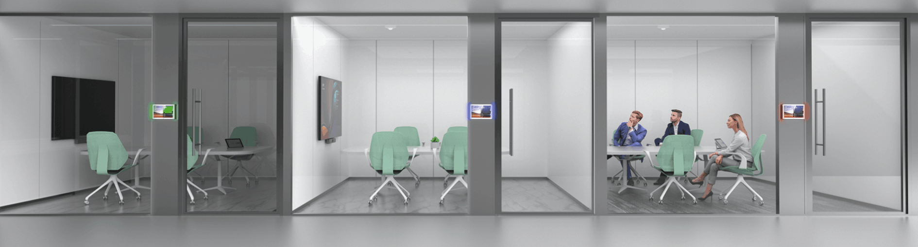 Yealink RoomPanel Plus - Bảng điều khiển đặt lịch | Chính hãng, giá tốt